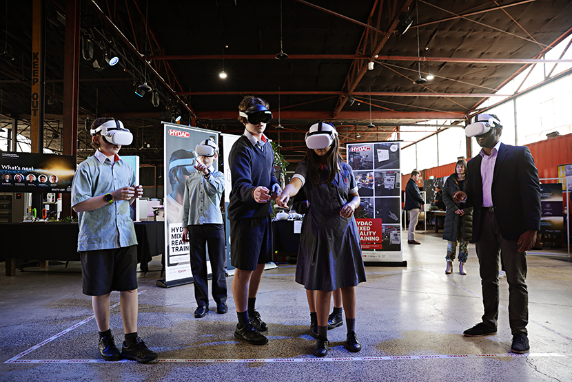 Students engage with cutting-edge tech at Manufacturing Innovation Showcase